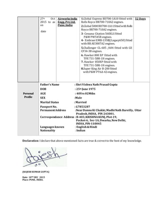 RKG CV updated till 20TH DEC 15 | DOCX