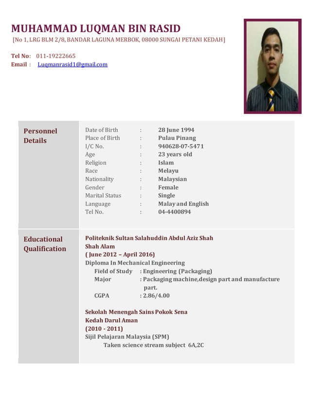 Muhammad Luqman Rasid | PDF