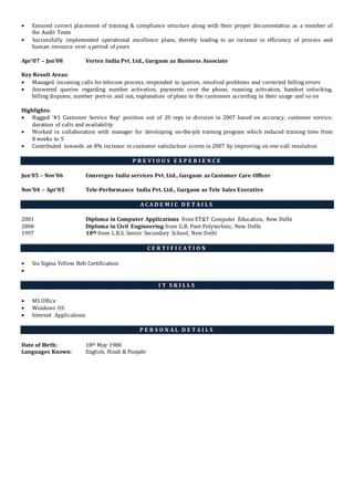Pawan's resume | PDF