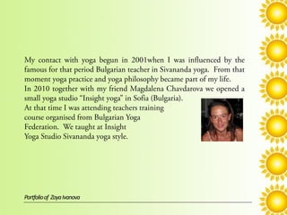Portfolio Yoga | PDF | Fitness and Exercise | Healthy Living