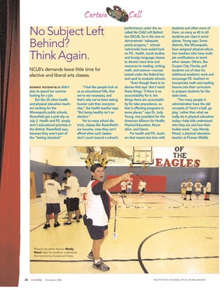 Curtain Call, NEA Today November 2004 | PDF