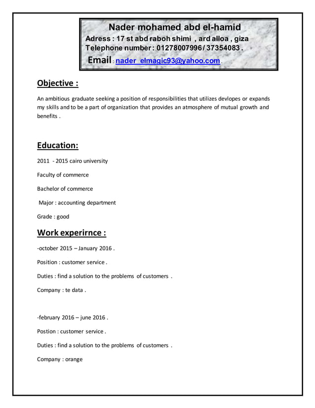 final-cv | DOCX | Business | Business and Finance