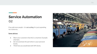 David Braun. Scaling service business. Is it possible? | PPT