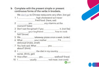 1A Eating in and out, new words and grammar.pptx