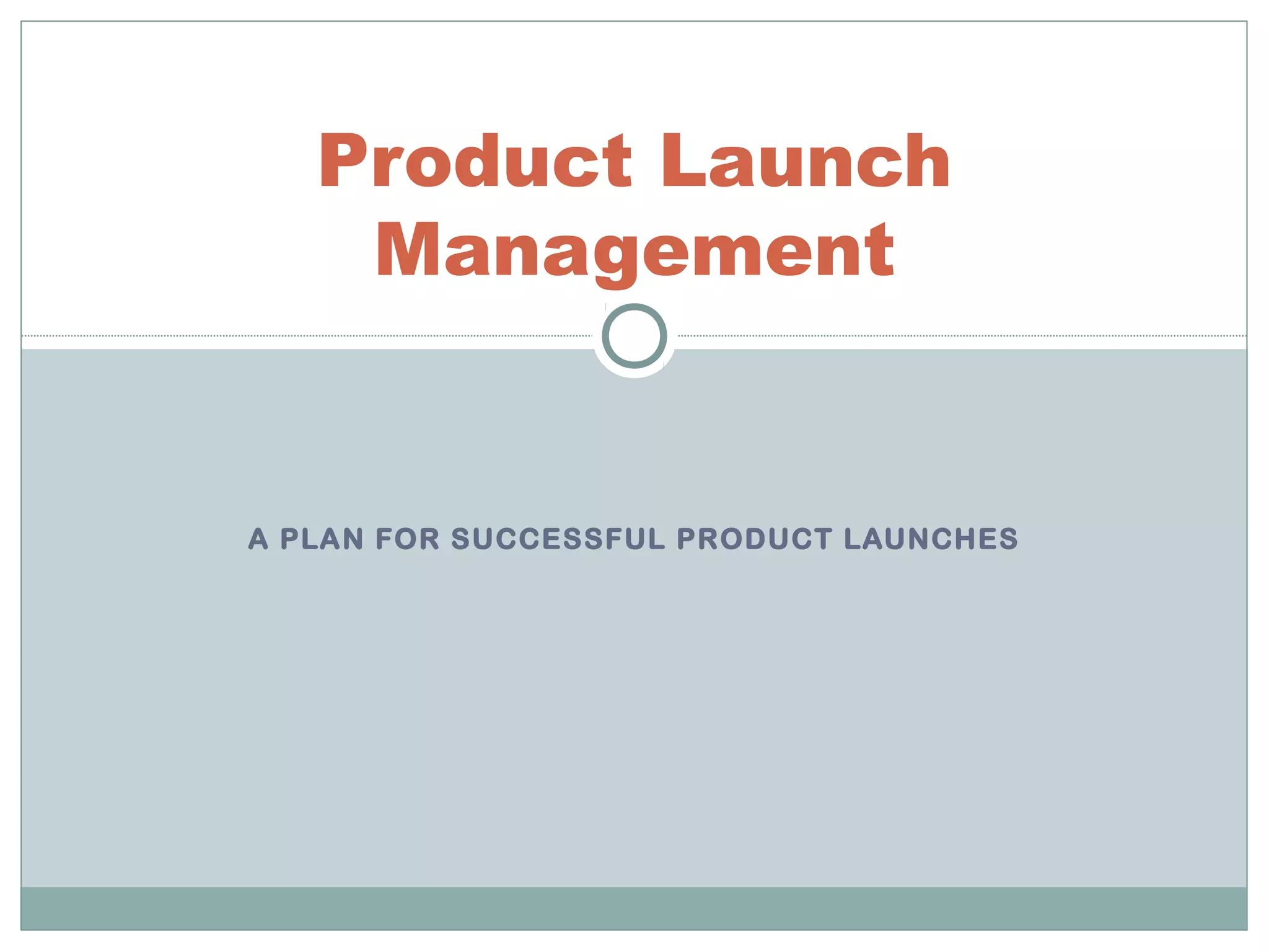 Product Launch Methodology | PPT