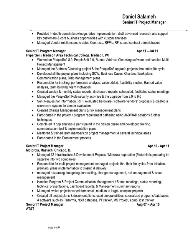 Dan Salameh resume shrt vers v1.98_d98.DOC