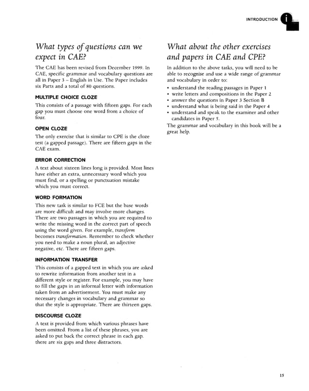 Grammar And Vocabulary For Cae And Cpe Pdf Desserts And Baking