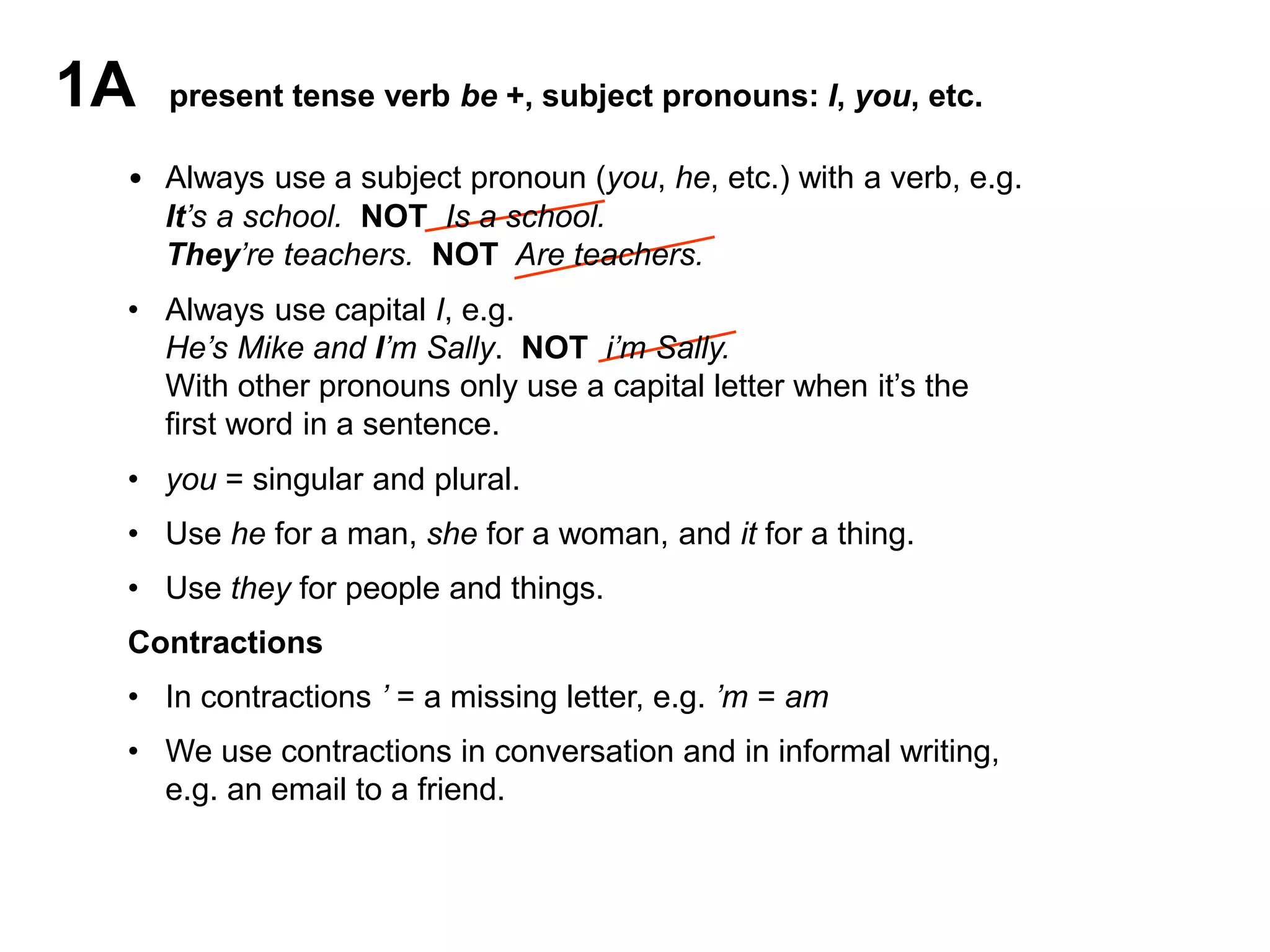 To Be - positive, negative, questions | PPSX