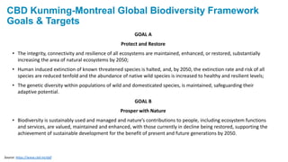 HyeJin Kim and Simon Smart - The biodiversity nexus across multiple ...