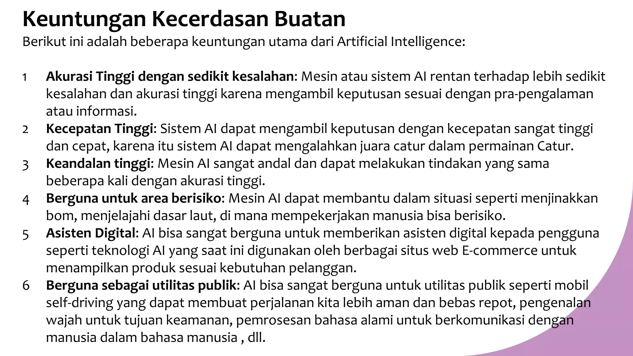 Kecerdasan Buatan Intro-sant | PPT