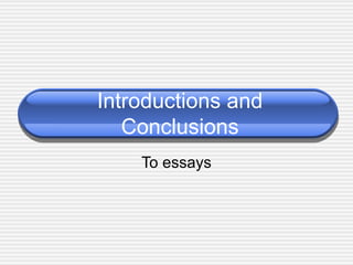 Introductions Conclusions | PPT | Environmental Services Industry ...