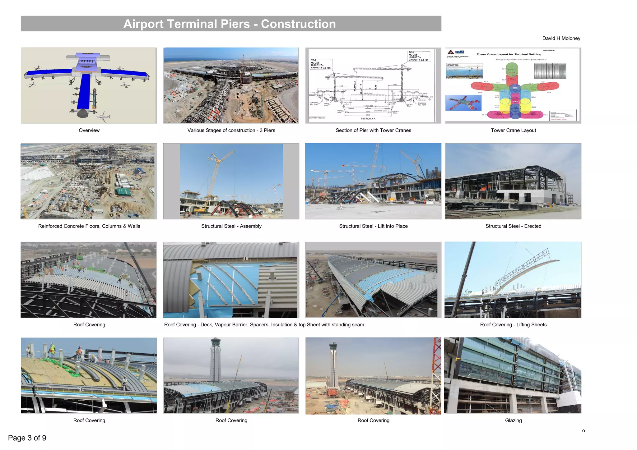 Airport Buildings & Structures Construction | PDF
