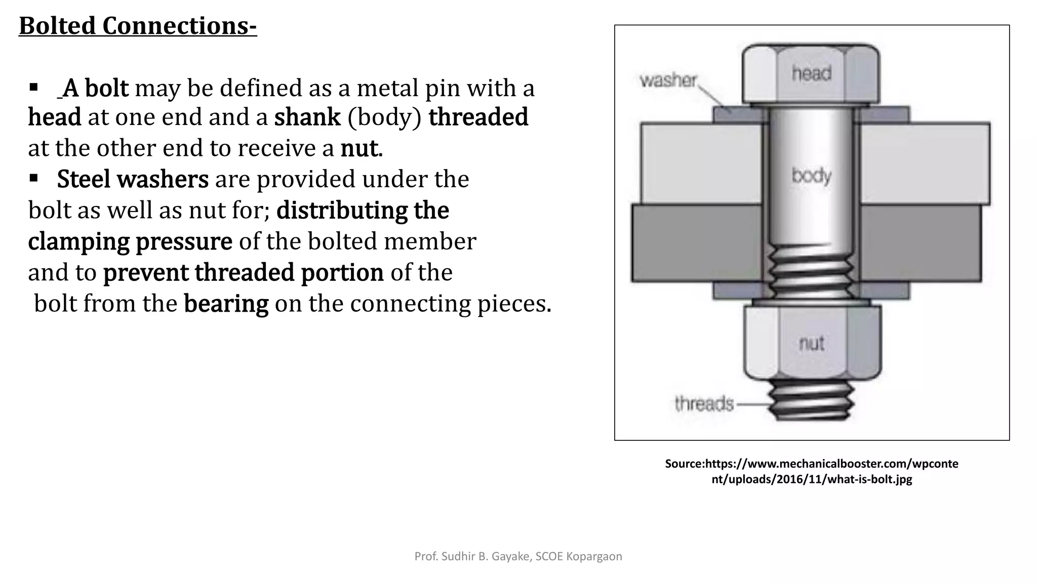 Introduction bolted connection | PDF