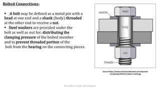 Introduction bolted connection | PPT