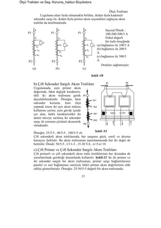 1 akım trafoları | PDF