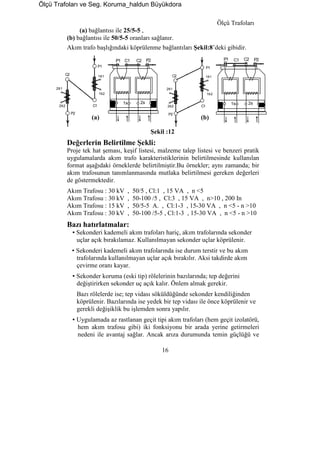 1 akım trafoları | PDF