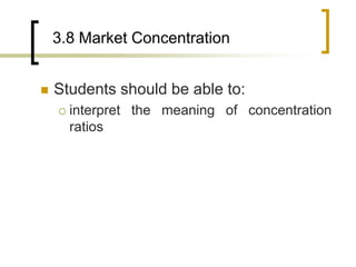 1a kno how on market concentration | PPTX