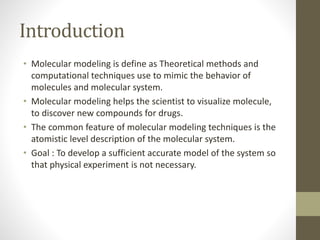 Quantum Mechanics in Molecular modeling | PPTX
