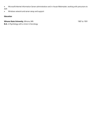 Albert Dickey's Resume | PDF