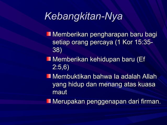 Pengajaran Dasar GBI | PPT