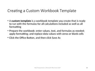 Tutorial: How to Manage Worksheet in Excel | PPT