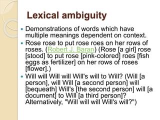 1 Ambiguity.pptx | Technology & Computing