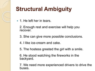 1 Ambiguity.pptx | Technology & Computing