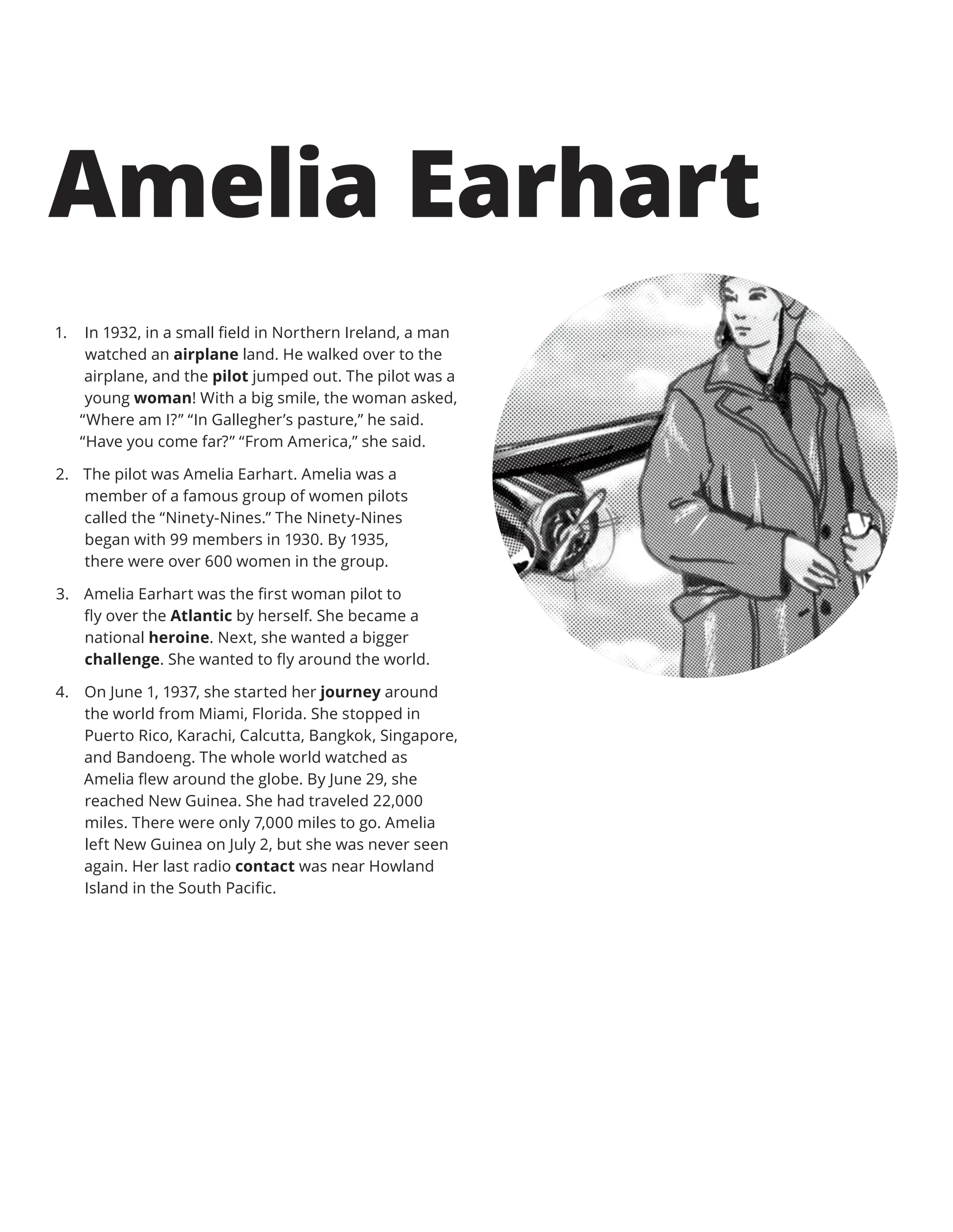 Amelia Earhart | PDF