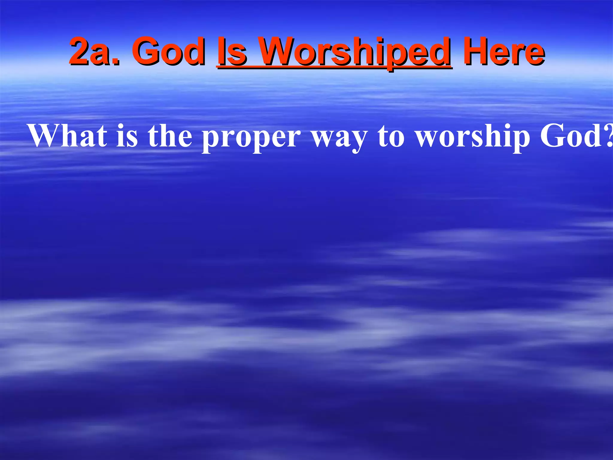 1 Am Gods Temple | PPT