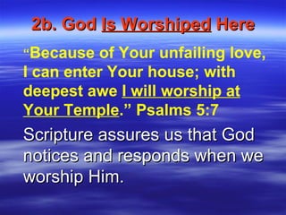 1 Am Gods Temple | PPT