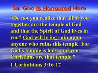 1 Am Gods Temple | PPT