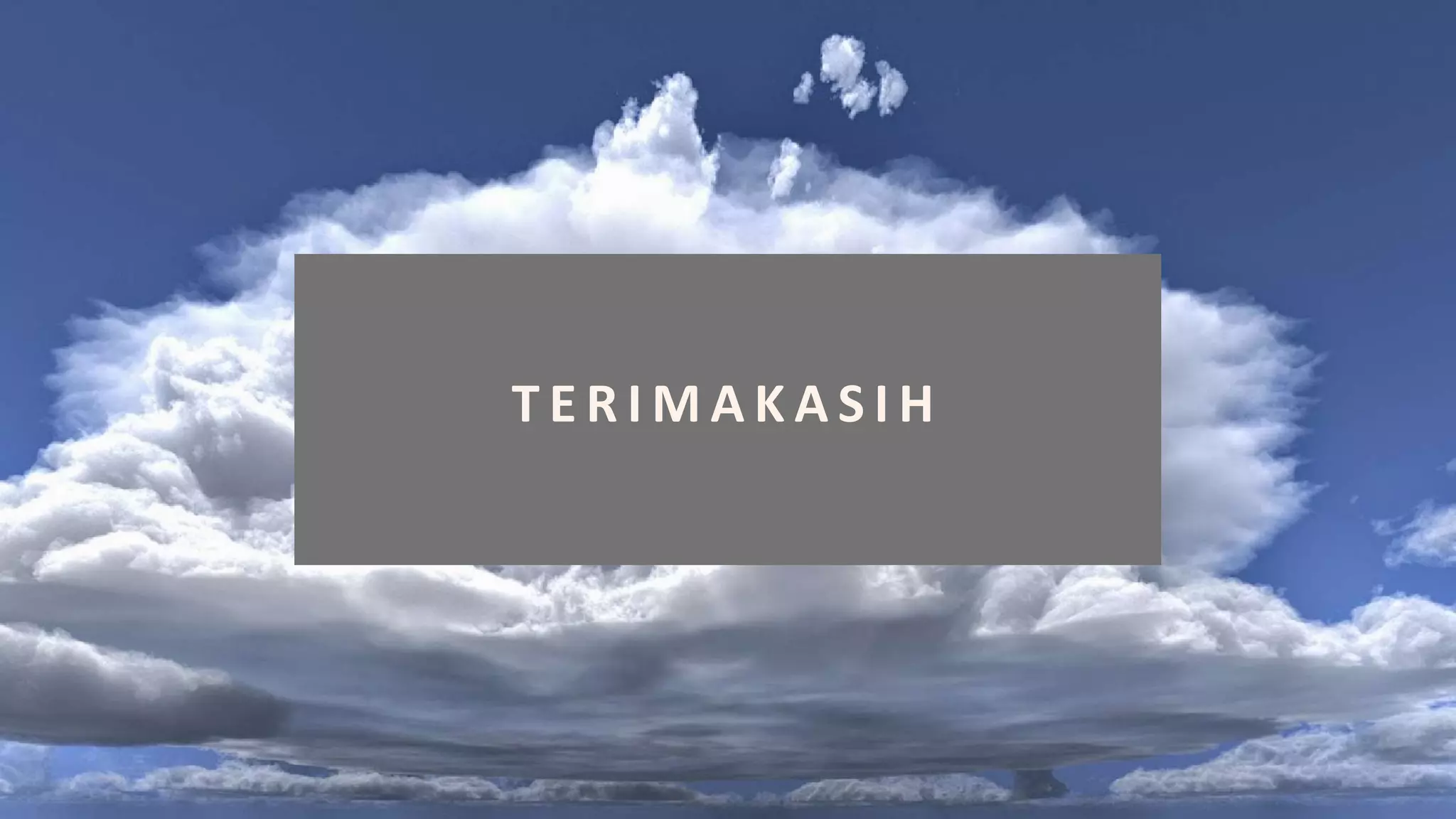 PROSES PEMBENTUKAN AWAN CB | PPTX