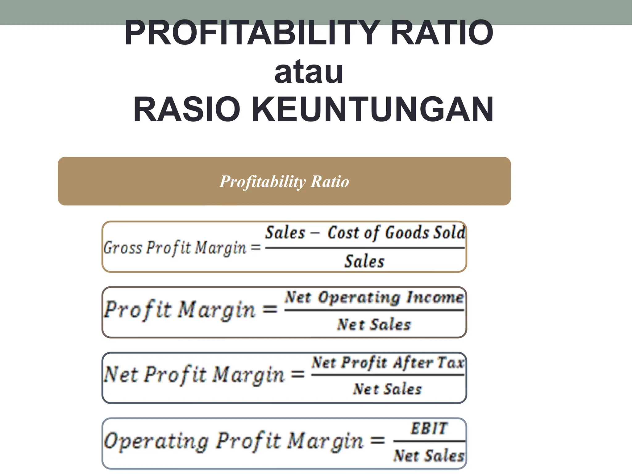 Analisis rasio rasio keuangan secara sederhana | PPTX
