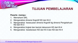 1 Analisis SKL, KI-KD_revisi power point | PPT