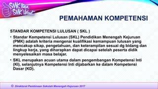 1 Analisis SKL, KI-KD_revisi power point | PPT