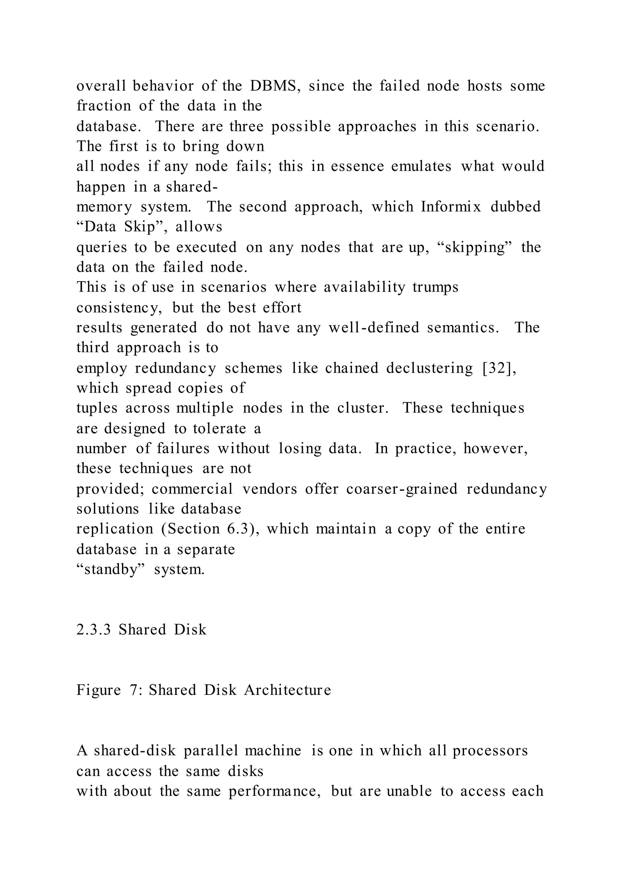 1 Anatomy of a Database System Joseph M. Hellerstein and | PDF