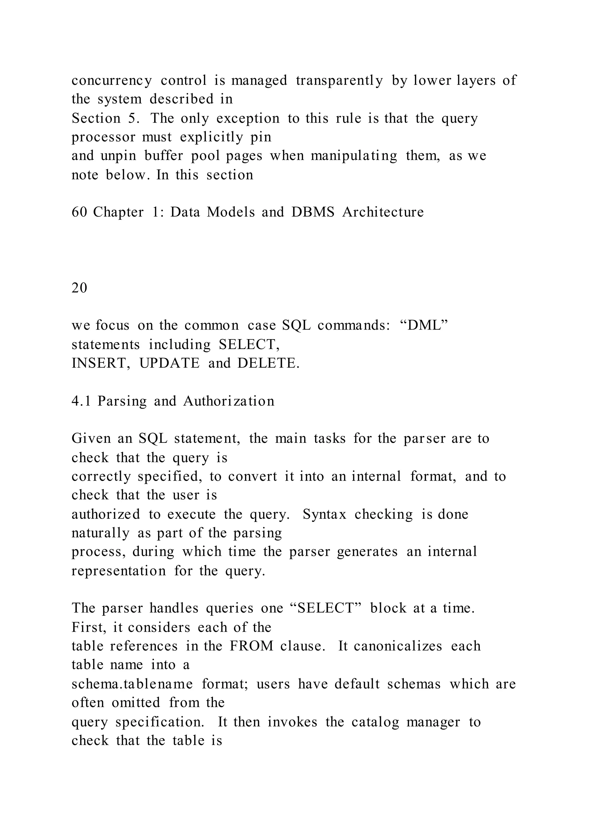 1 Anatomy of a Database System Joseph M. Hellerstein and | PDF