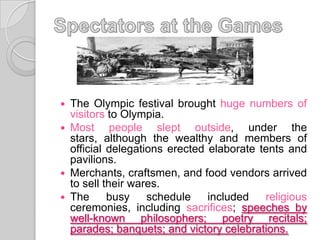 Power point: Ancient olympic games | PPT