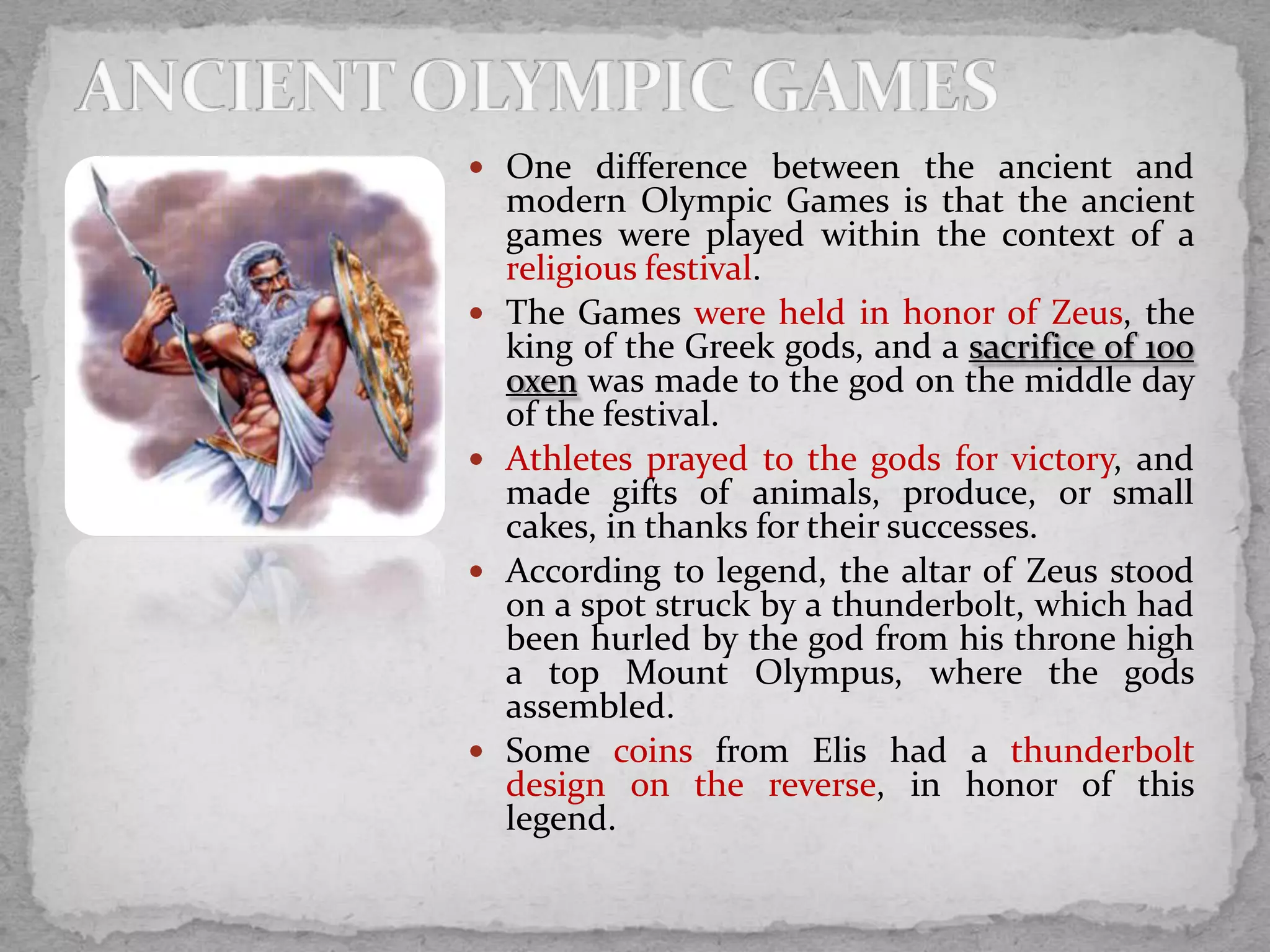 1 ancient olympic games | PPTX