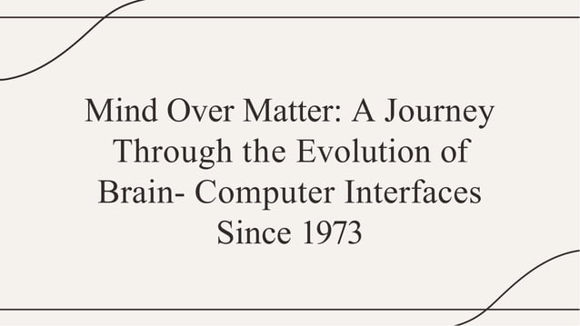 brain computing interference............. | PPT