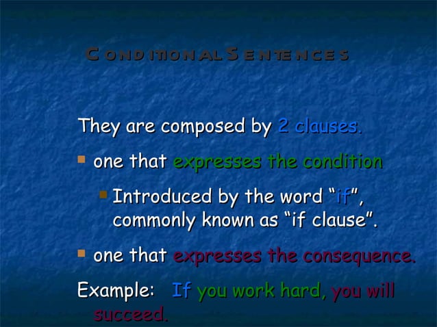 1st and 2nd conditional | PPT