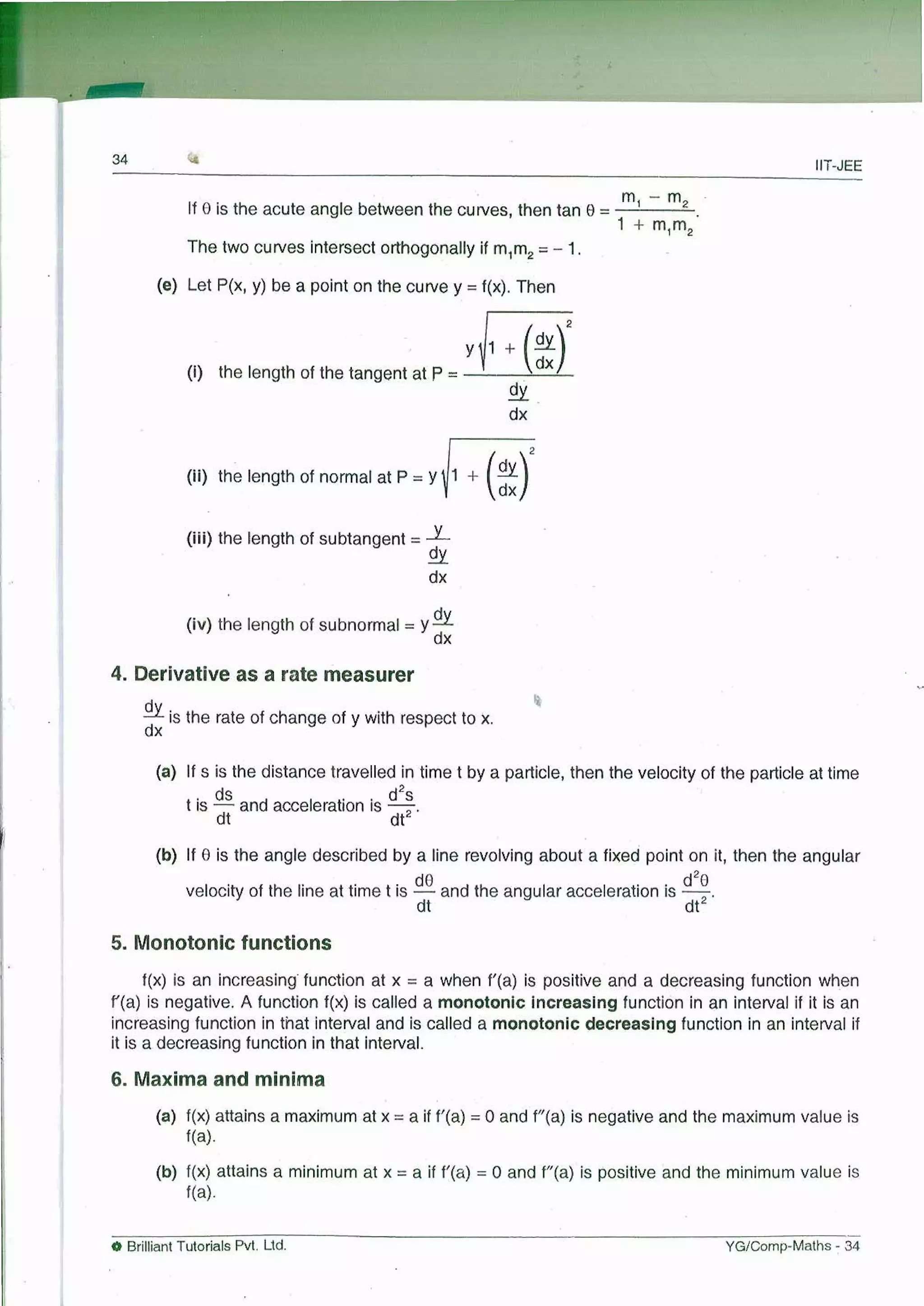 +1 and +2 PCM Formula Sheets | PDF