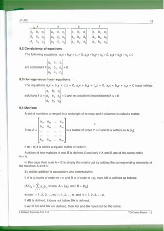 +1 and +2 PCM Formula Sheets | PDF