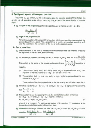 +1 and +2 PCM Formula Sheets | PDF