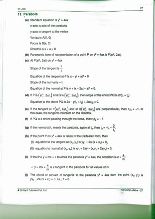 +1 and +2 PCM Formula Sheets | PDF