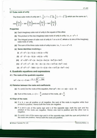 +1 and +2 PCM Formula Sheets | PDF
