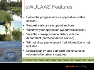 1 and 2 SRK WUL workshop introduction objectives and eWULAAS | PDF