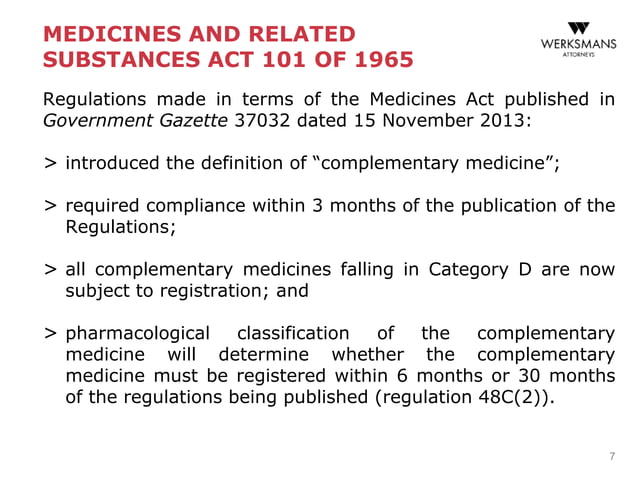 The current status of the South African healthcare law programme - by ...