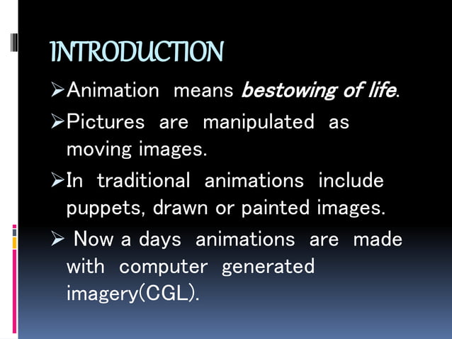 1 animation.pptx | Computer Animation | Computer Software and Applications
