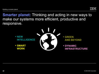 Let’s Build A Smarter Planet | PPT